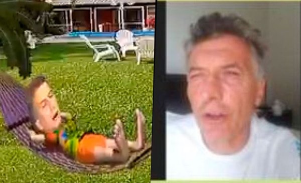 Explotaron los memes contra Mauricio Macri tras hacer un Zoom desde la ... Explotaron los memes contra Mauricio Macri tras hacer un Zoom desde la ...