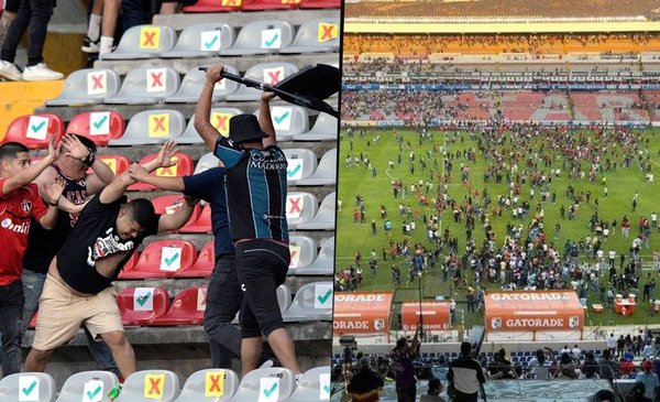 Violencia En México Desastre Y 26 Heridos En El Partido De Querétaro