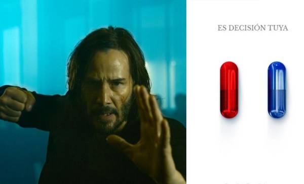 ¿Roja o azul? El primer adelanto de Matrix 4 entrega imágenes ...