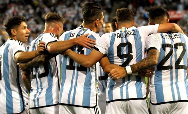 Oficial La Selección Argentina Presentó Los Números De Los Jugadores